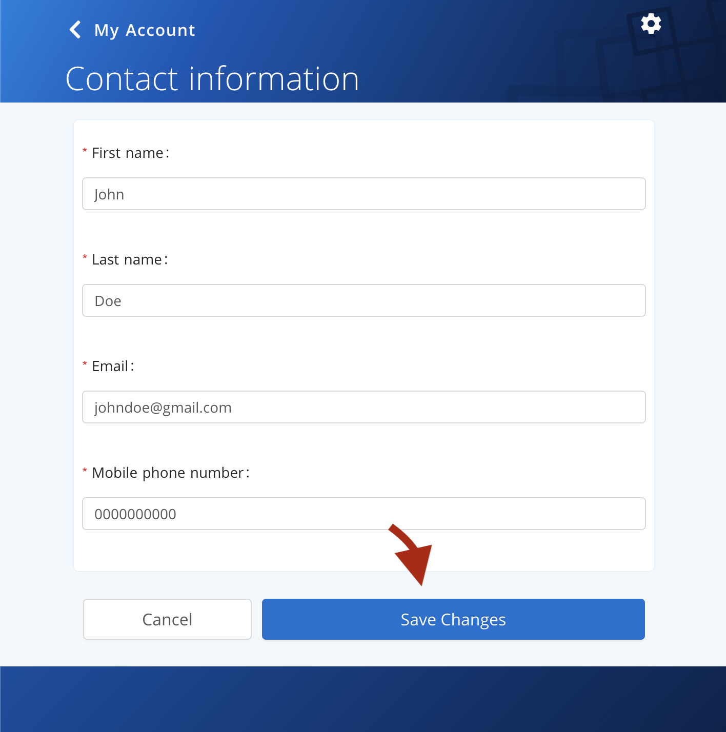 Update Your Hugo Contact Information – Hugo Health